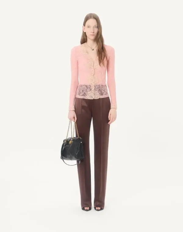 Valentino Garavani Stretch Lace Bodysuit