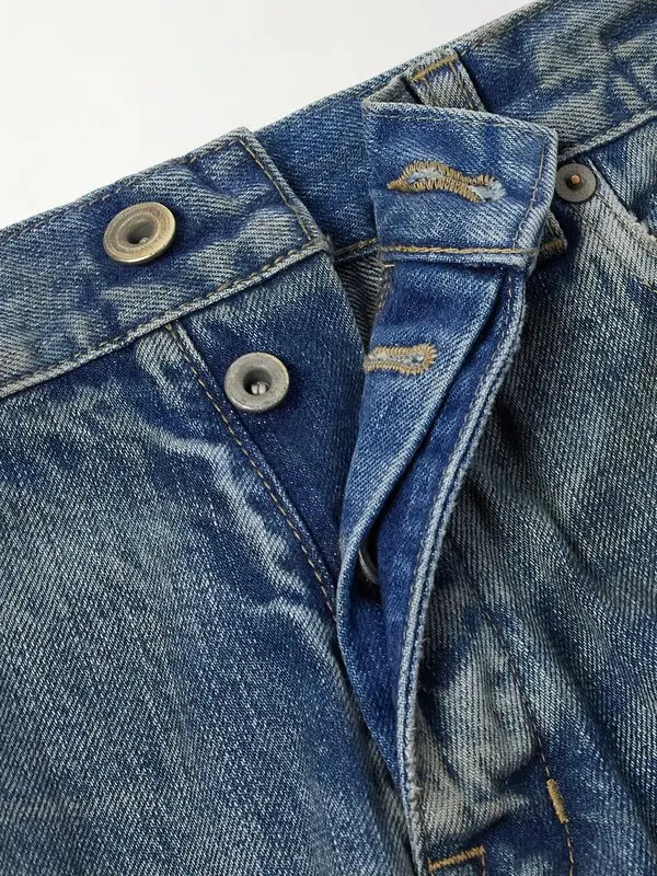 Rick Owens Kurdt Straight-leg Jeans - Blue