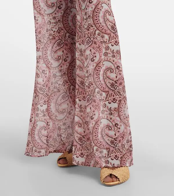 BANANHOT Bowie Paisley Flared Pants