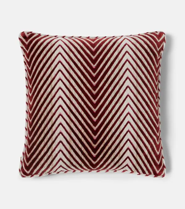 Missoni Ziggy Jacquard Cushion - Red