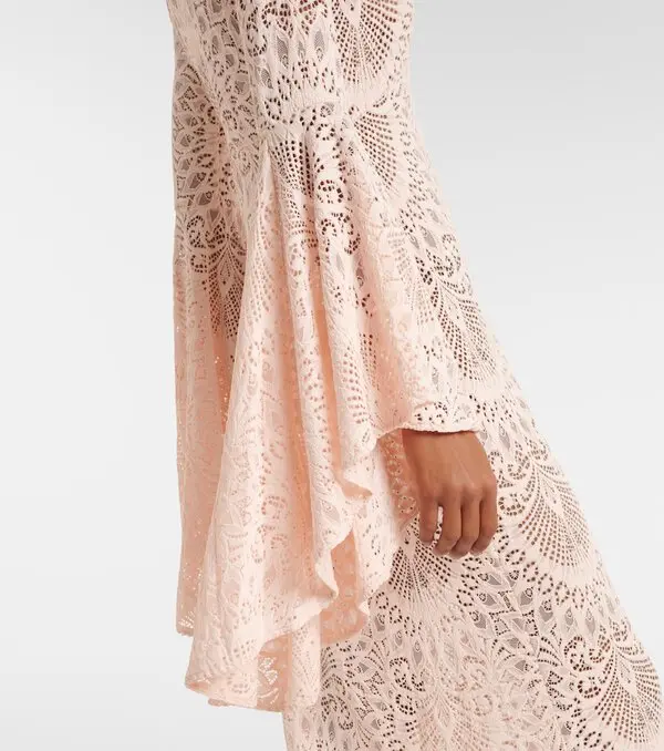 ALEXANDRA MIRO Amara Lace Maxi Dress