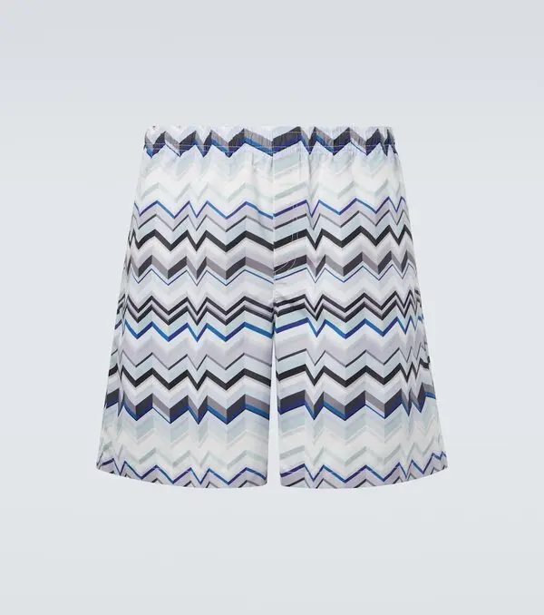 Missoni Zigzag Swim Trunks - Multicoloured