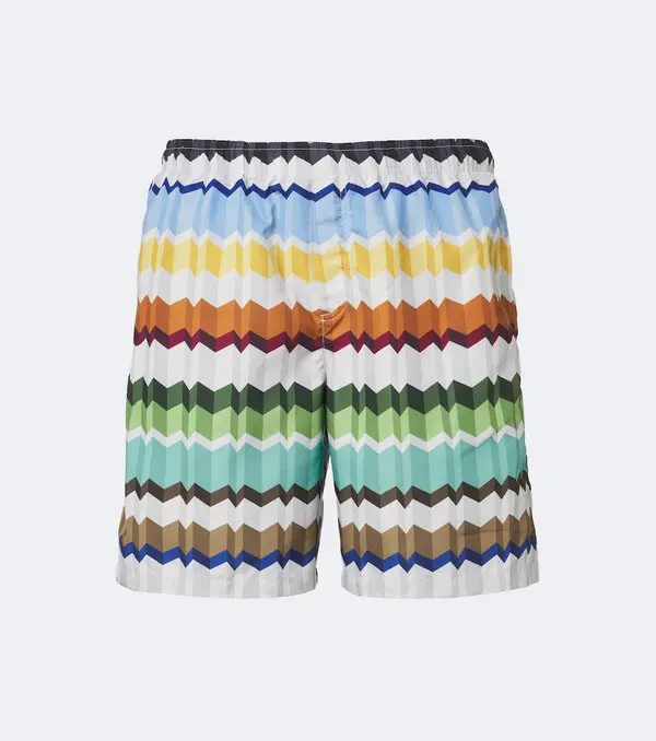 Missoni Zigzag Swim Trunks - Multicoloured