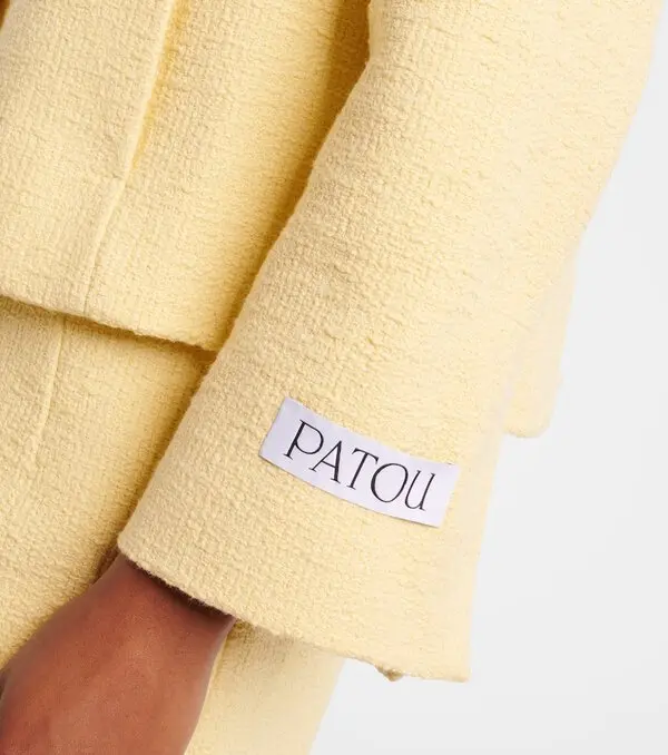 PATOU Cropped Cotton Jacket