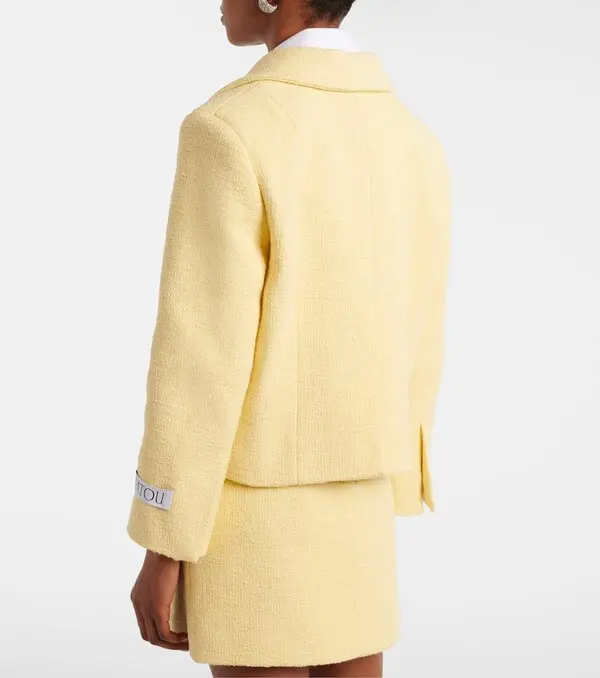 PATOU Cropped Cotton Jacket