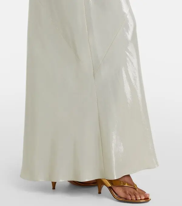 Max Mara Odissea One-shoulder Gown - Gold