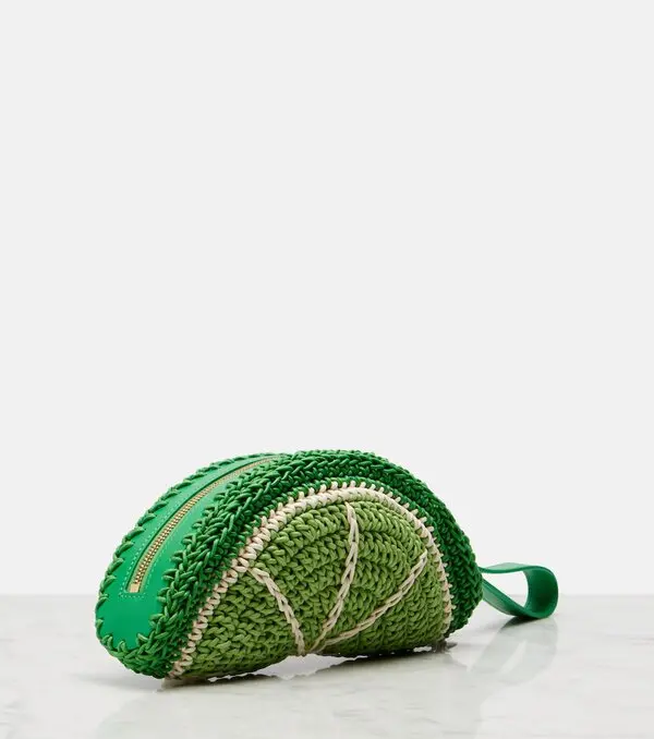 Chloé Tropicus Lime Slice Clutch - Green
