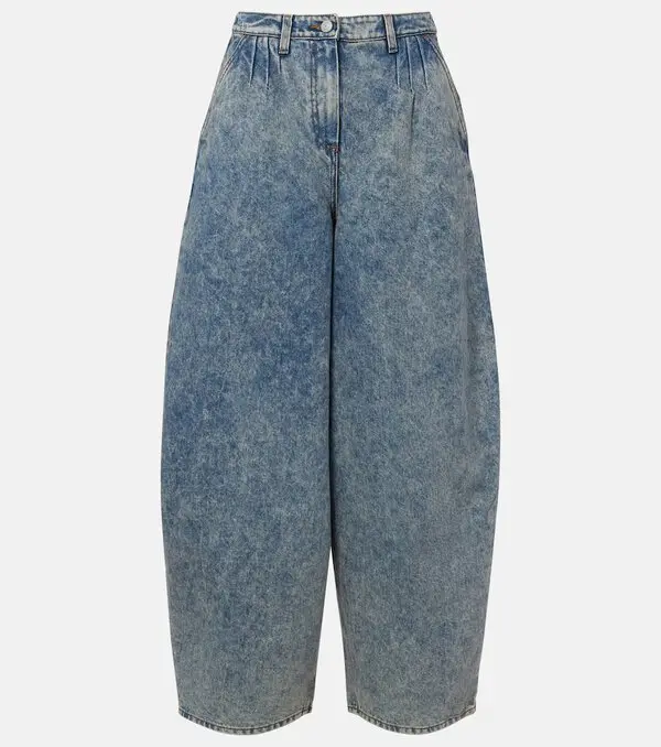 Magda Butrym Barrel-leg Jeans - Blue