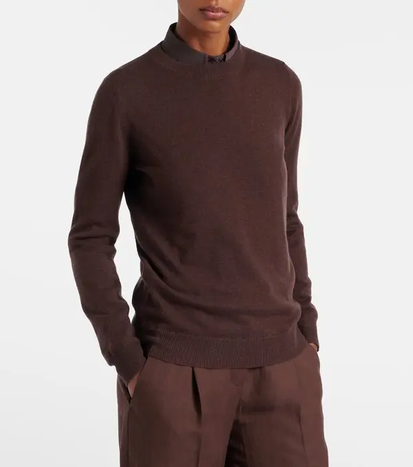 Brunello Cucinelli Monili Cashmere Sweater