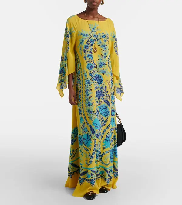 Etro Floral Maxi Dress