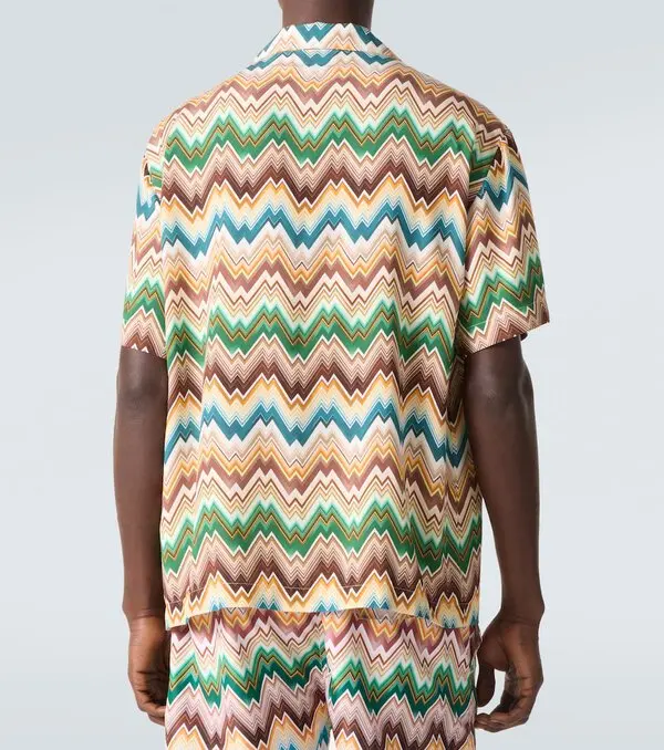 Missoni Zigzag Bowling Shirt