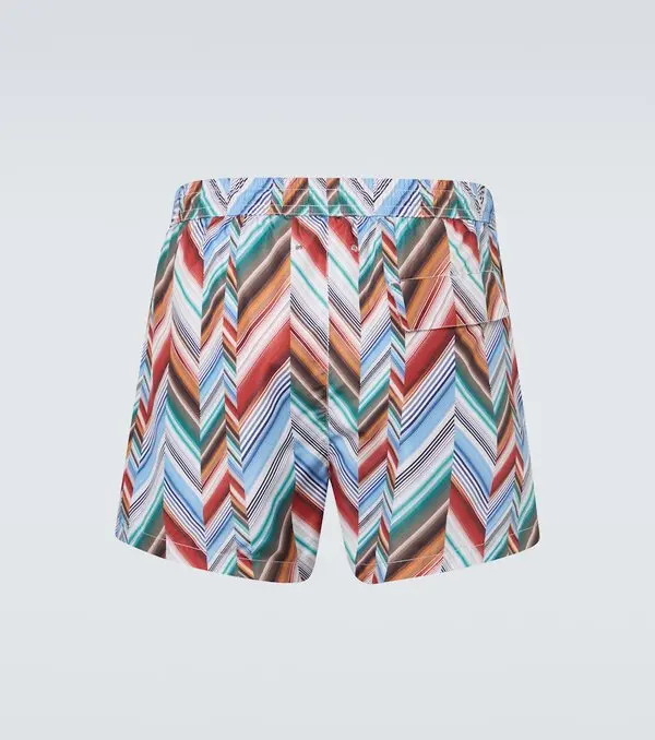 Missoni Zigzag Swim Trunks - Multicoloured