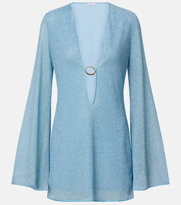 Oseree Lumiere Minidress - Blue