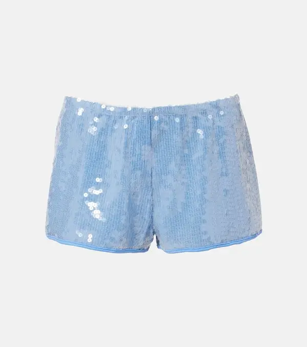 Oseree Sequined Shorts
