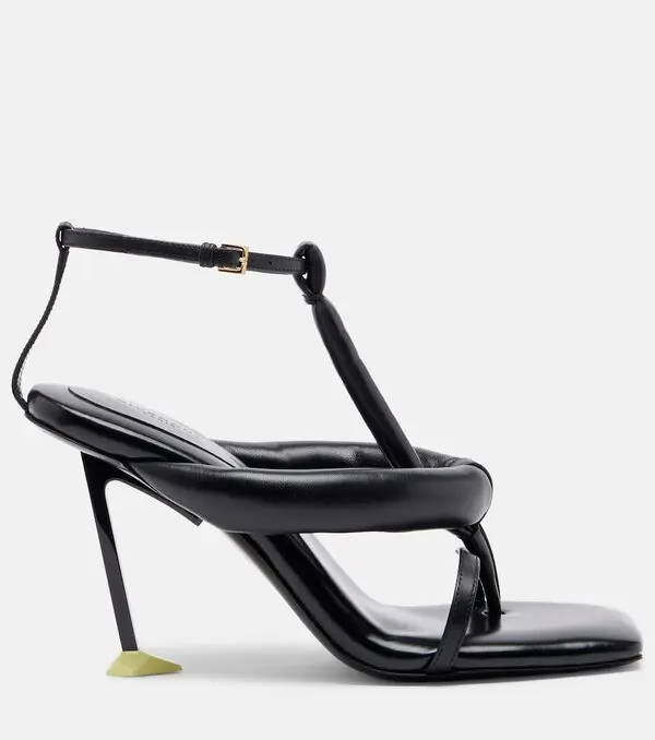 Givenchy Boudoir Leather Thong Sandals