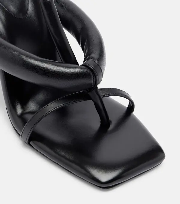 Givenchy Boudoir Leather Thong Sandals