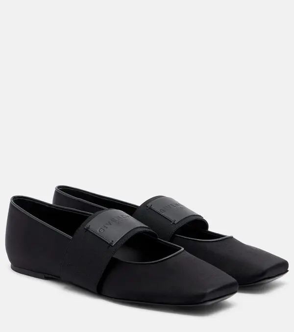 Givenchy Sliced Square Ballet Flats