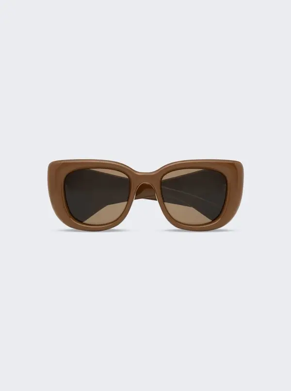 Saint Laurent Sl 903 Howl Sunglasses - Brown