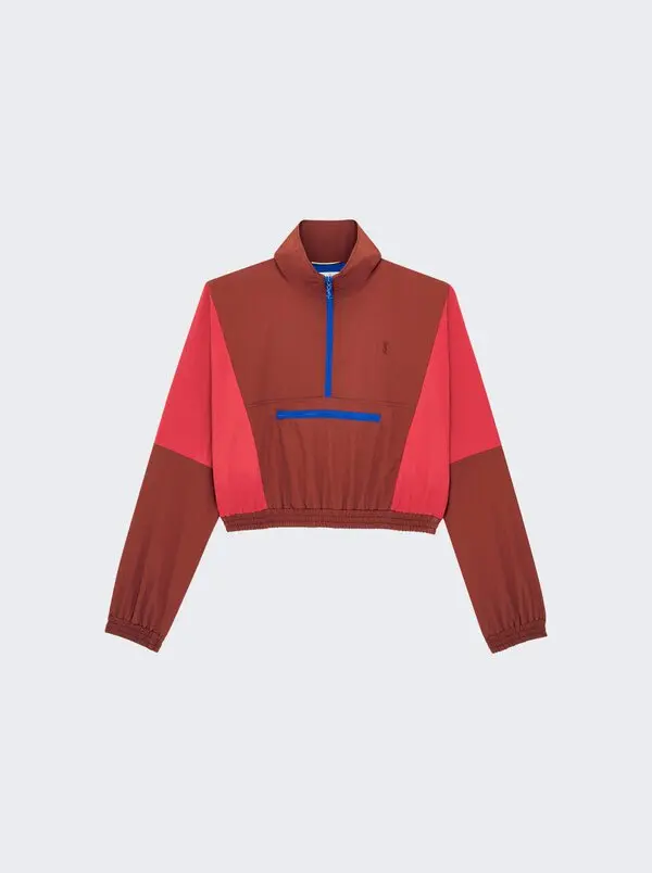 Saint Laurent Cassandre Short Nylon Jacket