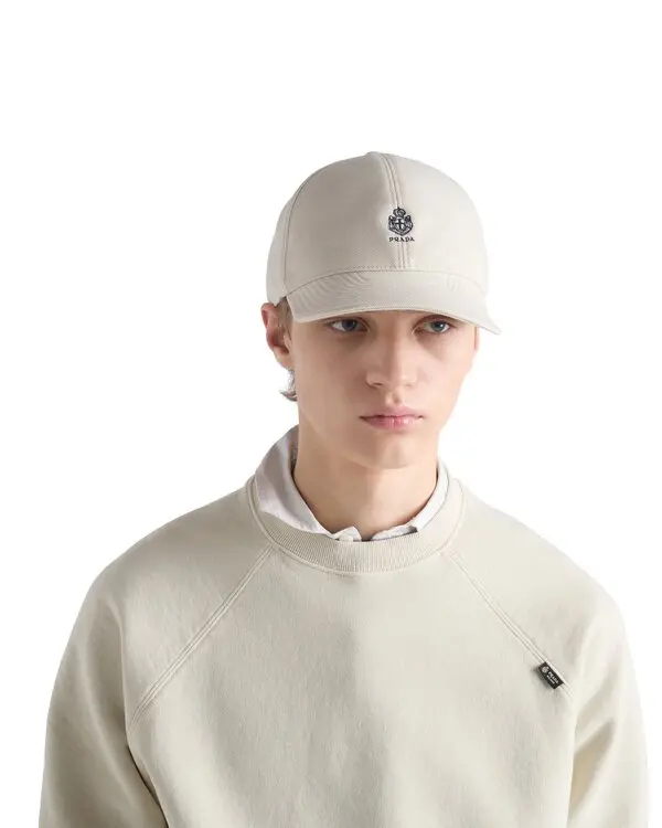 Prada Piqué Baseball Cap - Neutral