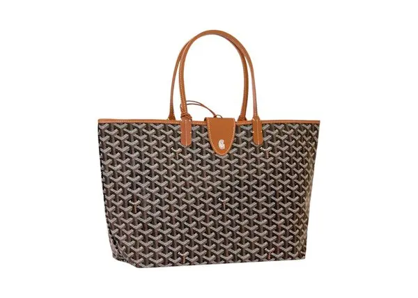 Goyard Saint Louis Pm Bag - Black/tan