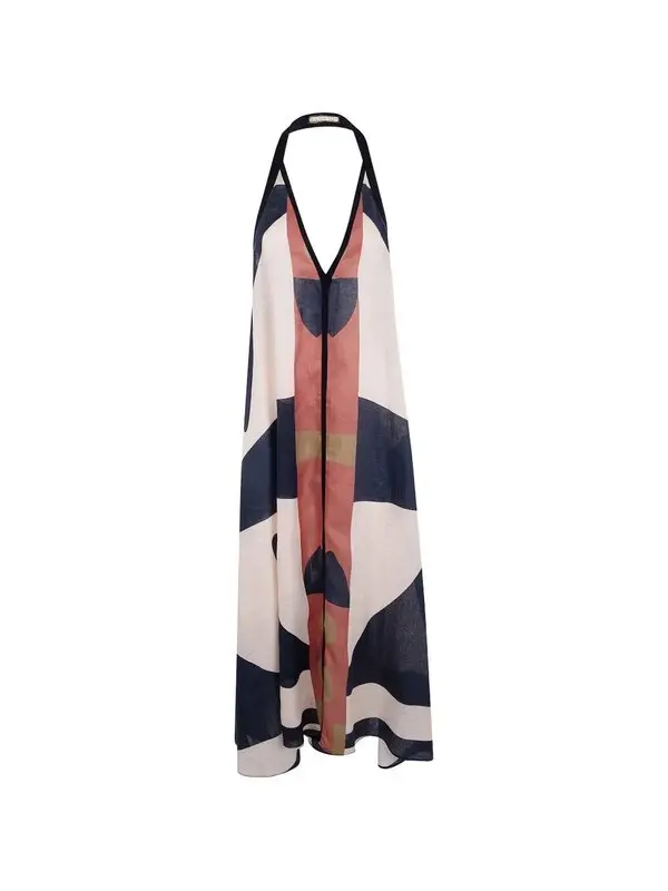 VOLANTIS Uma June Evening Dress - Multi