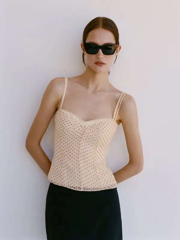 REFORMATION Fifer Top - Ivory