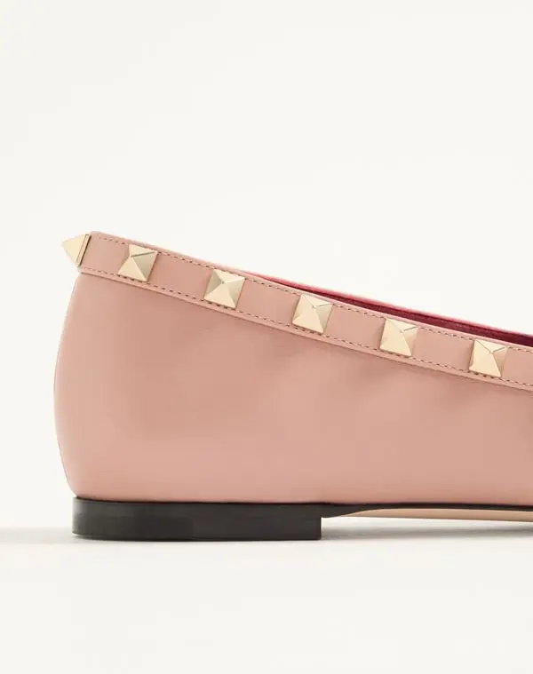 Valentino Garavani Rockstud Nappa Ballerinas - Phard