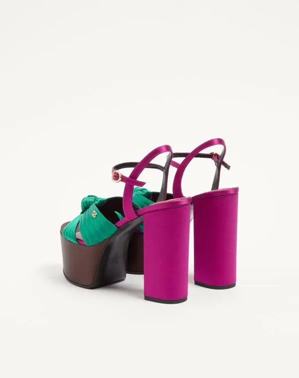 Valentino Garavani Sandal With Crasher Platform - Multicolour