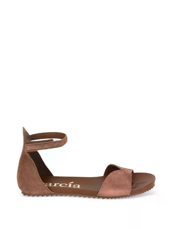 PEDRO GARCIA Touch-strap Suede Sandals