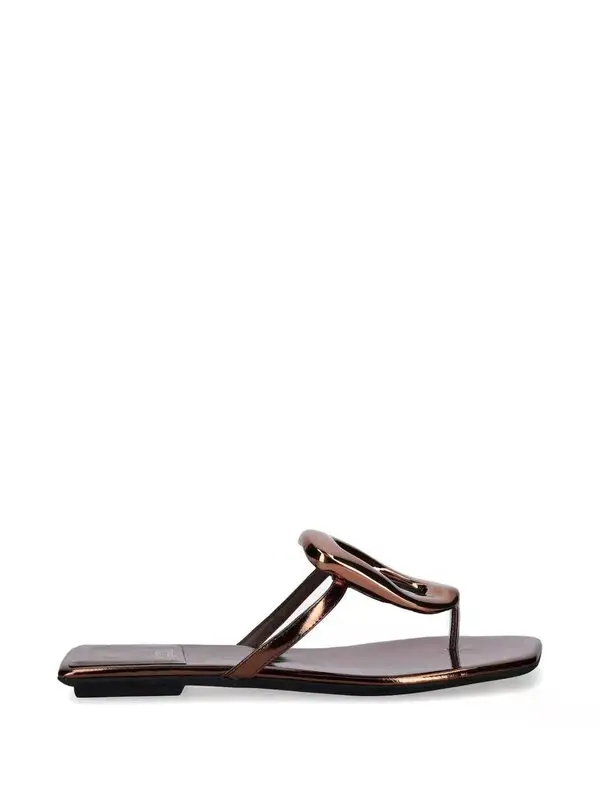 Jeffrey Campbell Linques 2 Square-toe Sandals - Brown
