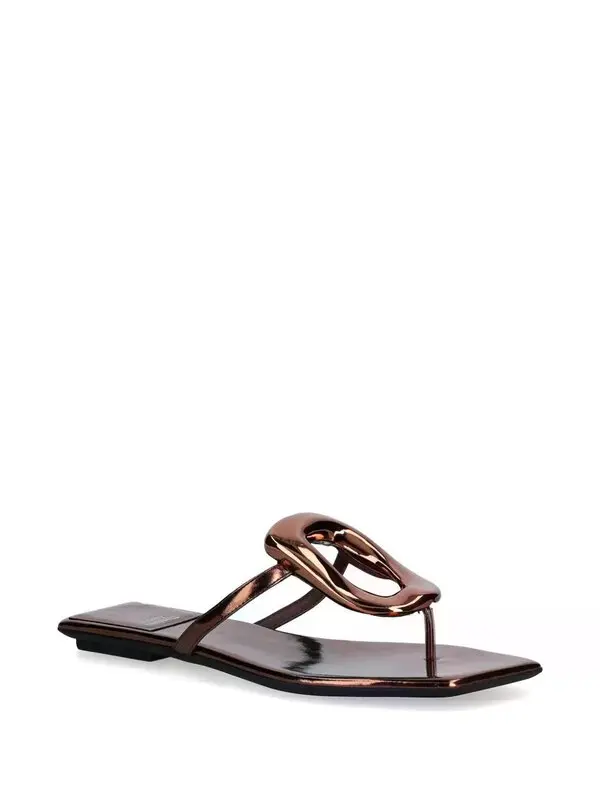Jeffrey Campbell Linques 2 Square-toe Sandals - Brown
