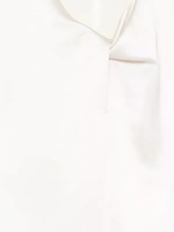 LUISA CERANO Twisted Sleeveless Top