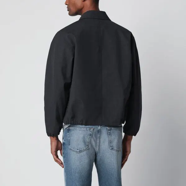 Auralee Wool Zip-up Blouson - Grey
