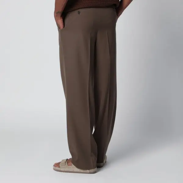Auralee Double-pleated Wool Gabardine Trousers