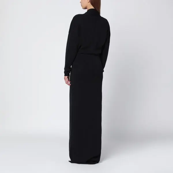 ENTIRE STUDIOS Long Knit Dress With Wide Neckline