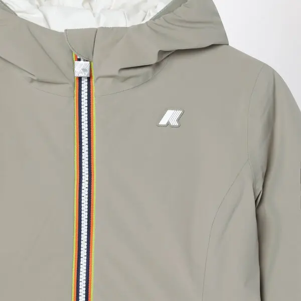 K-WAY Lily Warm Reversible Jacket - Beige