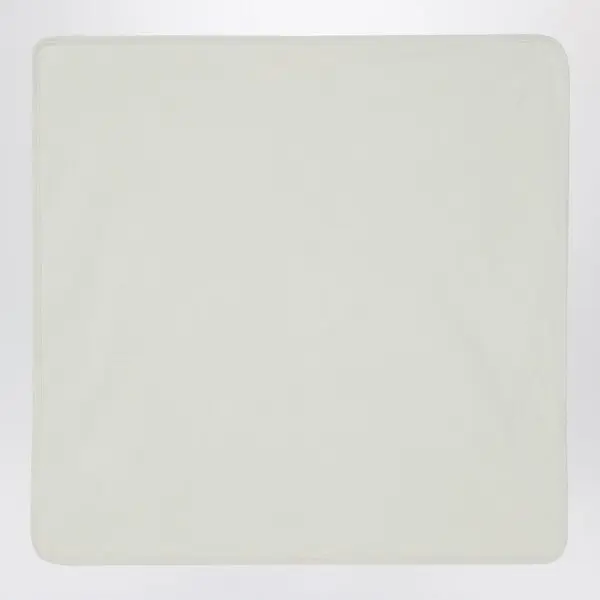 OFF-WHITE™ Light Gray Splat Cotton Blanket