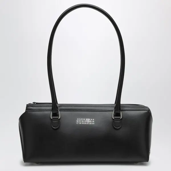 MAISON MARGIELA Small Leather Bowling Bag - Black