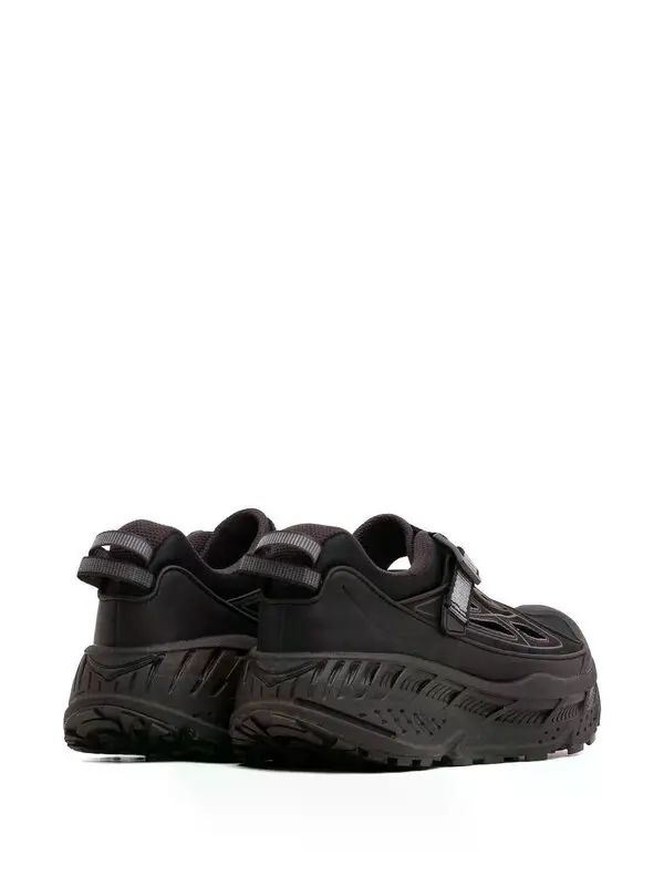 HOKA® Stinson Breeze Cutout Sneakers - Black
