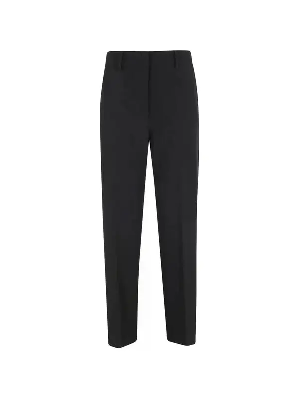Seventy Pressed-crease Tailored Trousers - Black