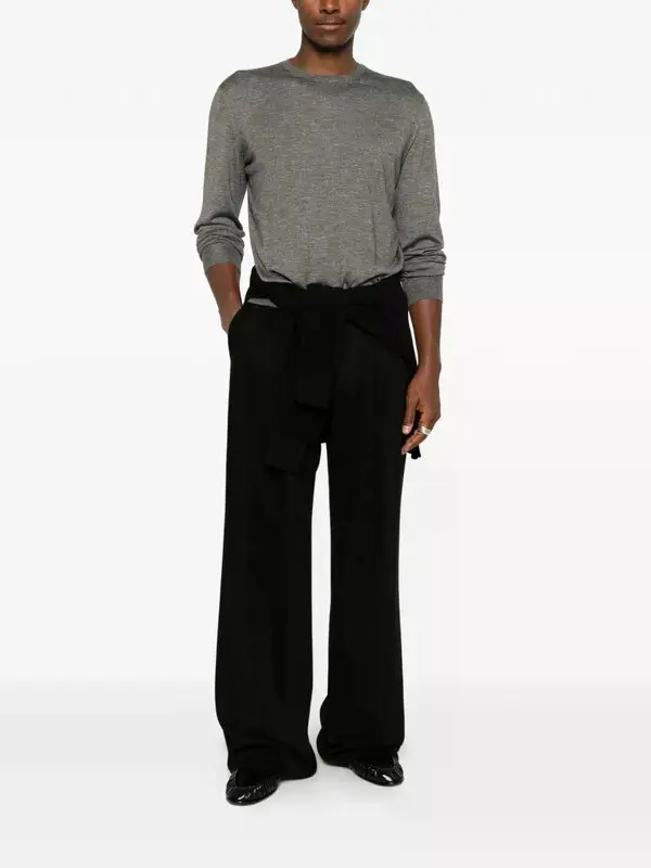 Zegna Fine-knit Top - Grey