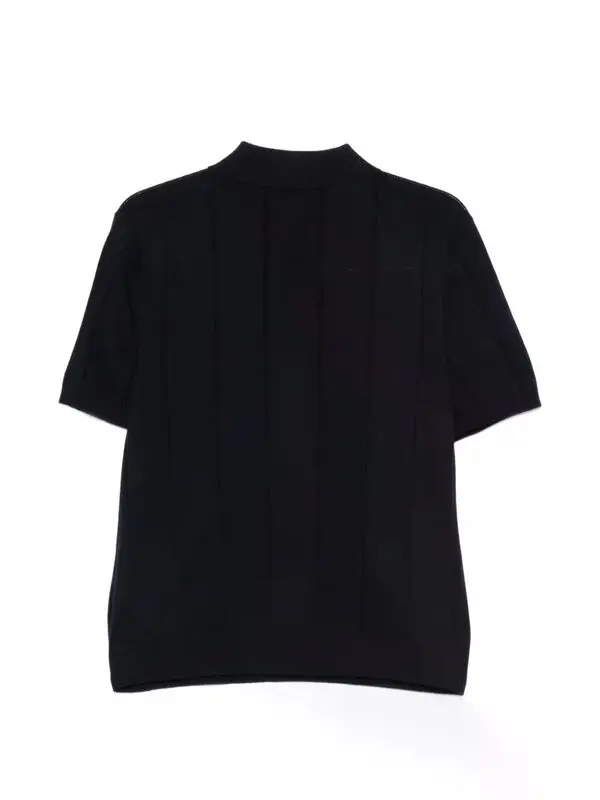 MANUEL RITZ Short-sleeve Polo Shirt - Blue