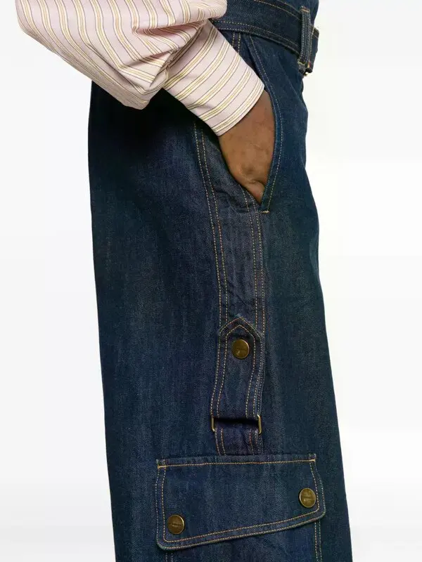Zimmermann Belted Flap-pockets Jeans