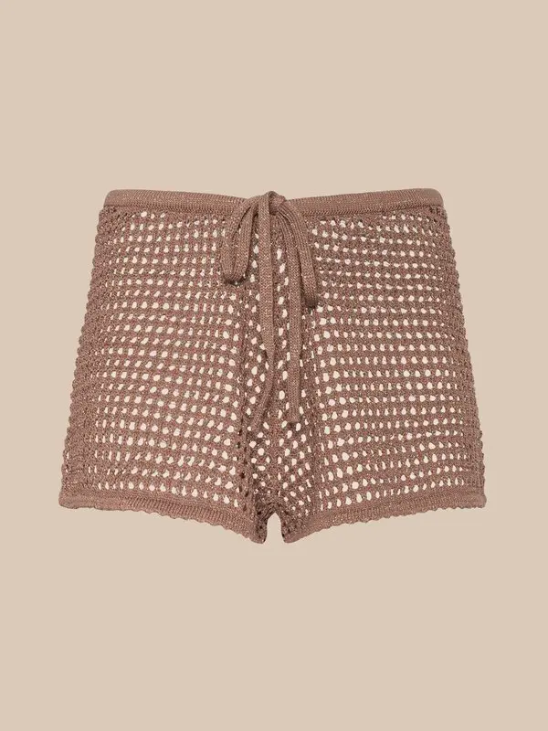 L'Agence Pointelle Knit Short