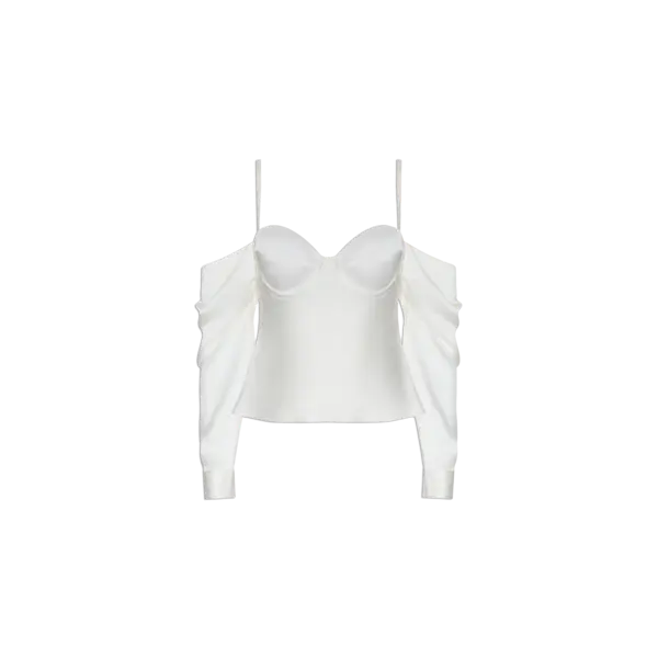 L'Agence Saya Satin Top