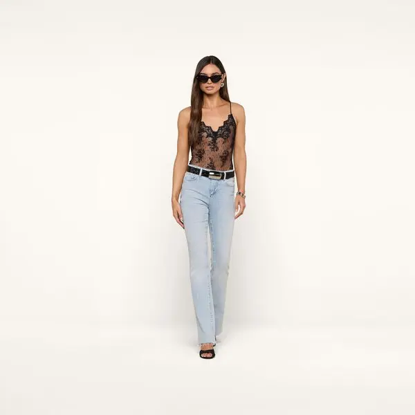 L'Agence Kaelith Lace Bodysuit