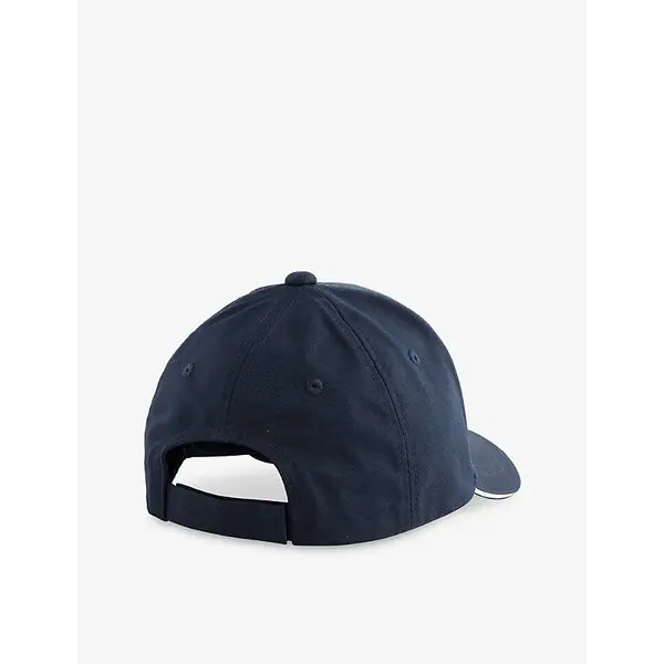 Emporio Armani Logo-patch Cotton Baseball Cap