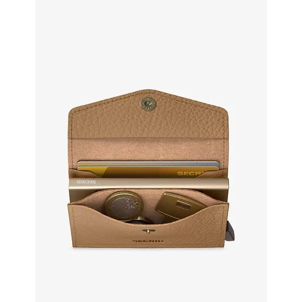SECRID Envelope Pebble Leather Wallet