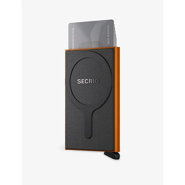 SECRID Cardprotector For Magsafe Aluminium Wallet - Orange